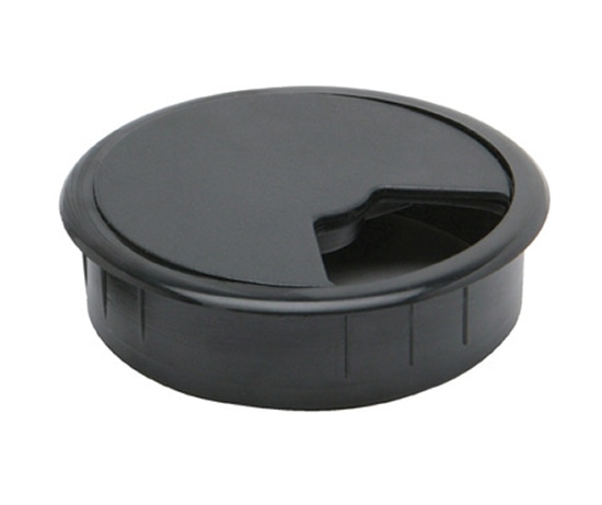80mm Diameter Plastic Cable Port in Black | Fit NZ