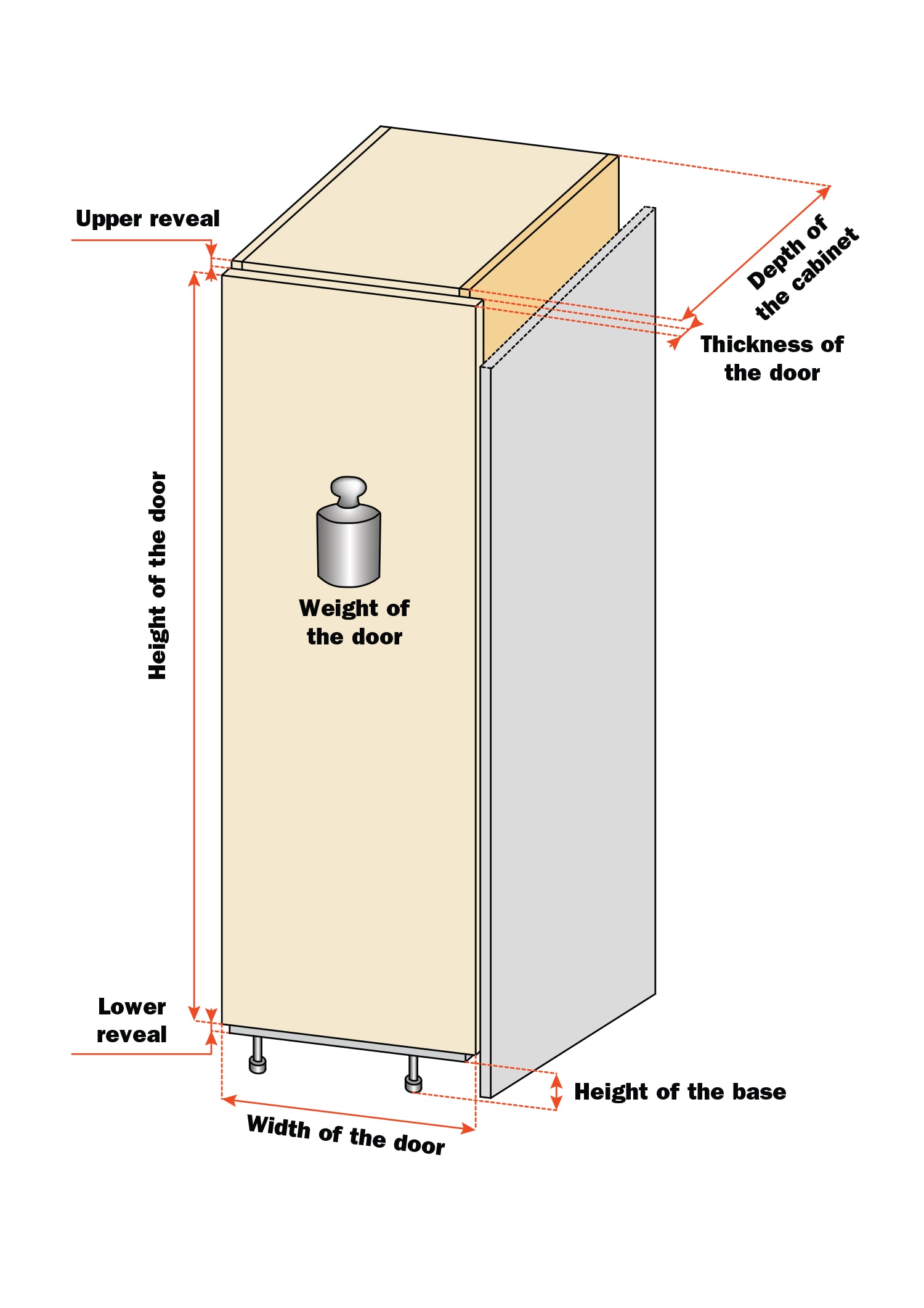 Exedra 1 Single Pocket Door