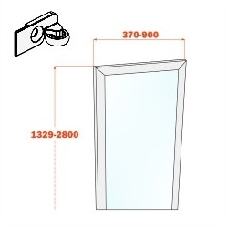 Exedra 1 Single Pocket Door